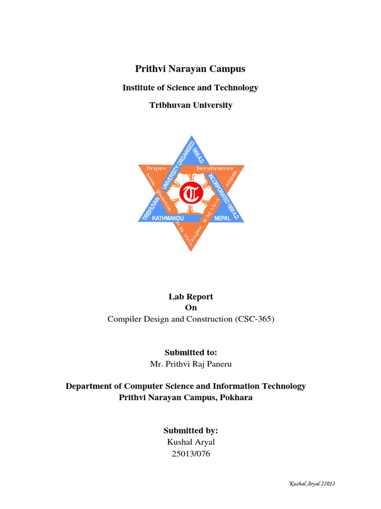 Compiler LAB | PDF | Information Technology | Software Development Compiler LAB | PDF | Information Technology | Software Development