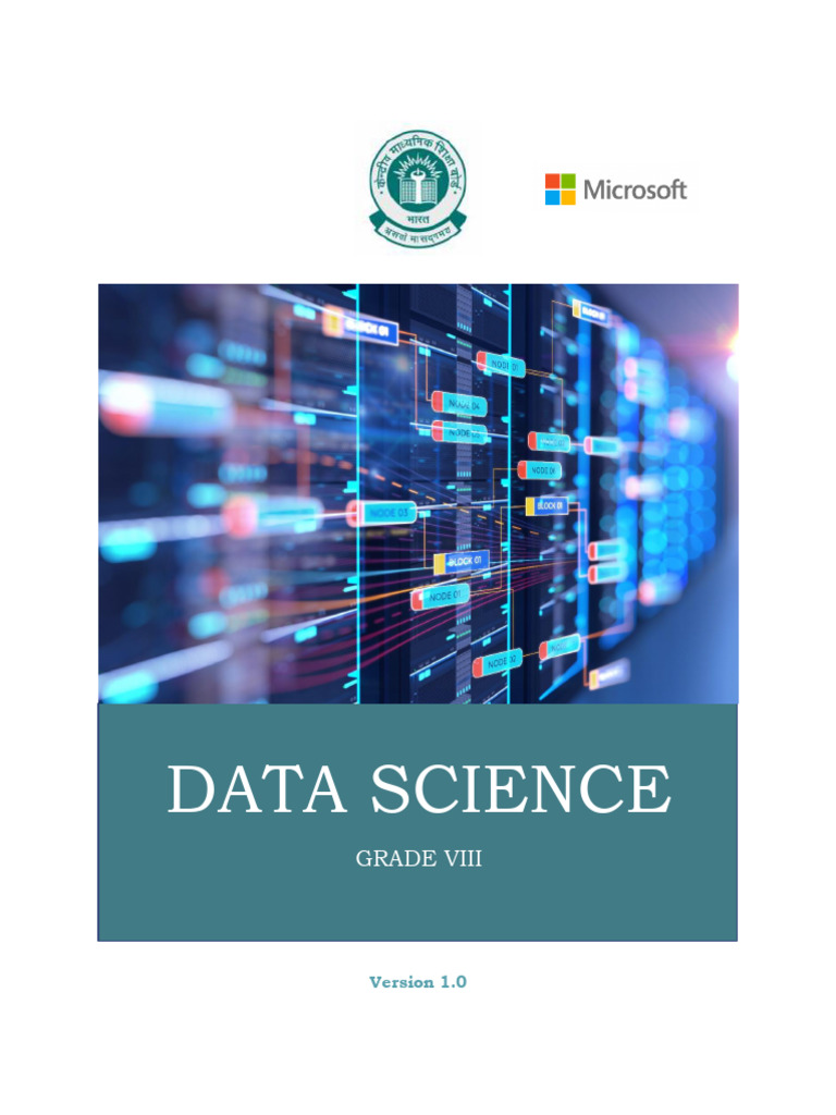 classVIII DS Student Handbook | PDF | Data Analysis | Intelligence (AI) & Semantics