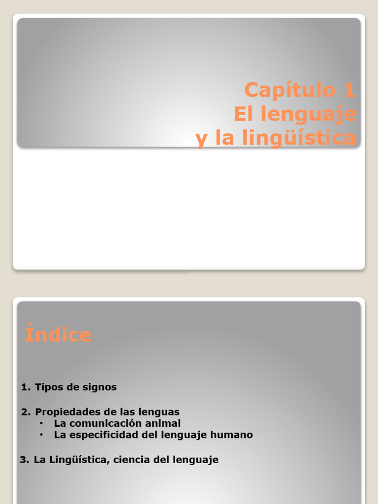1.el Lenguaje y La Lingu I Stica | Descargar gratis PDF | Lingüística | Sociolingüística