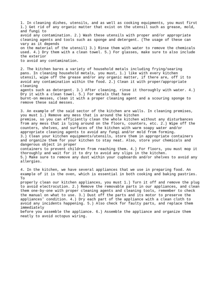 Tle!!! | PDF | Kitchen Utensil | Kitchen