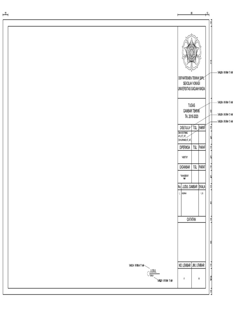Ketentuan Penggunaan Sablon Dan Rapido | PDF
