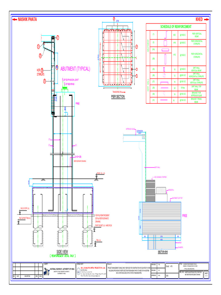 Pune Reinforcement 30M Fixed | PDF | Building Engineering | Transport ...