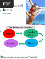 The Icarus and Daedalus Full Story | PDF | Minotaur | Greek Mythology