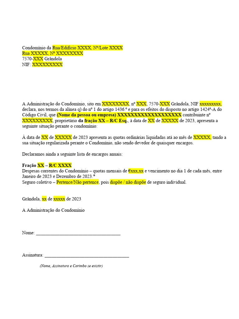 Minuta - Declaracao de Nao Divida | PDF Minuta - Declaracao de Nao Divida | PDF