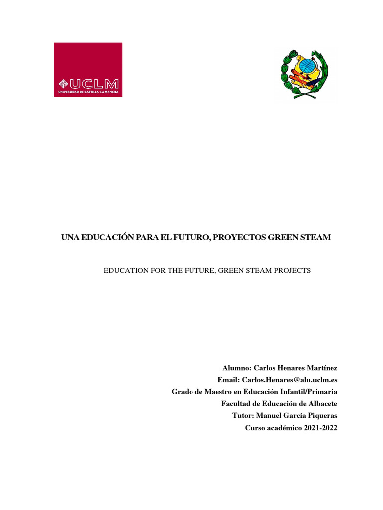 TFG Borrador Final - Carlos Henares | PDF | Estadísticas | Conocimiento