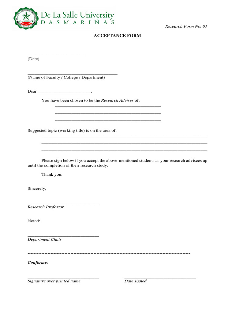 Undergrad Research Forms | PDF | Business
