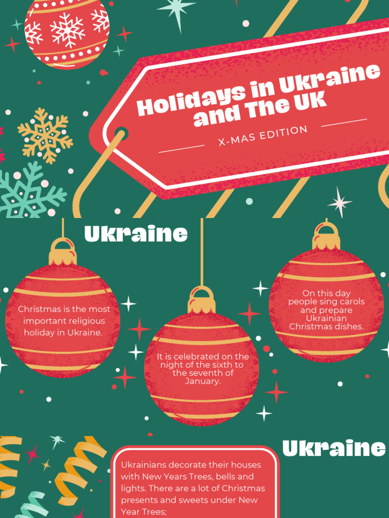 Christmas Traditions in Ukraine and UK | PDF | Christmas | Christmas Carols