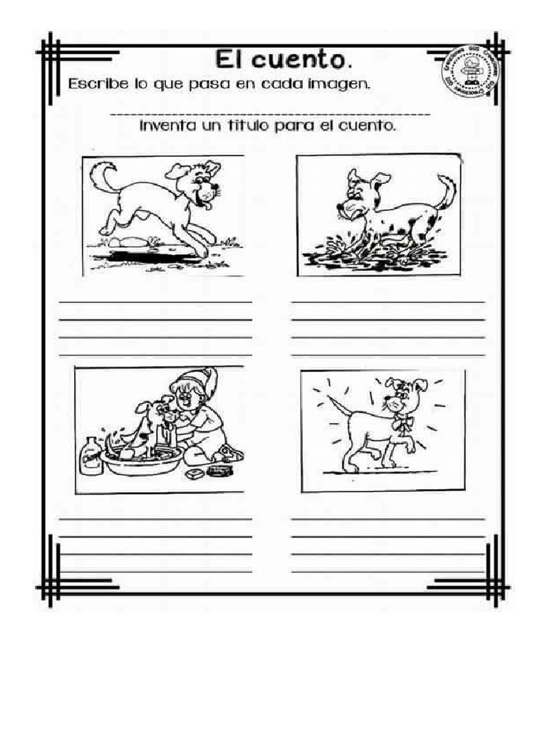 Escribir Un Cuento Através de Las Imagenes | PDF