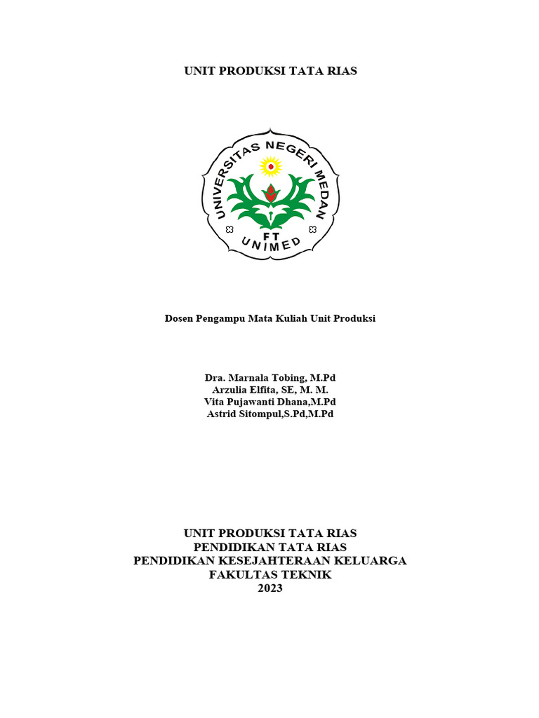 Unit Produksi Tata Rias | PDF
