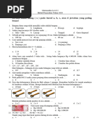 Soal Math Level 1 Omnas 12 | PDF