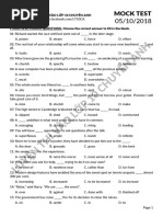 British Council English Level Test Answers | PDF | Language Arts ...