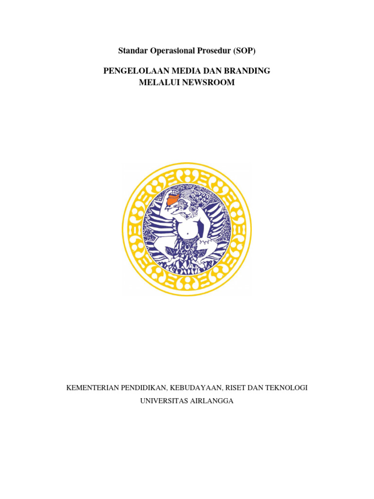SOP Pembuatan Media | PDF