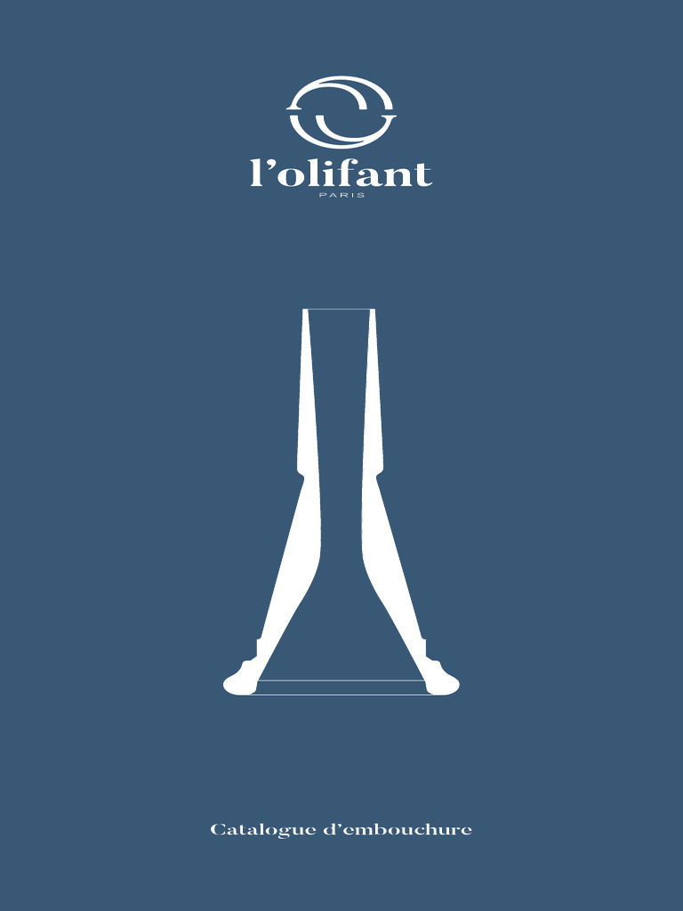 Catalogue d'embouchures L'Olifant | PDF