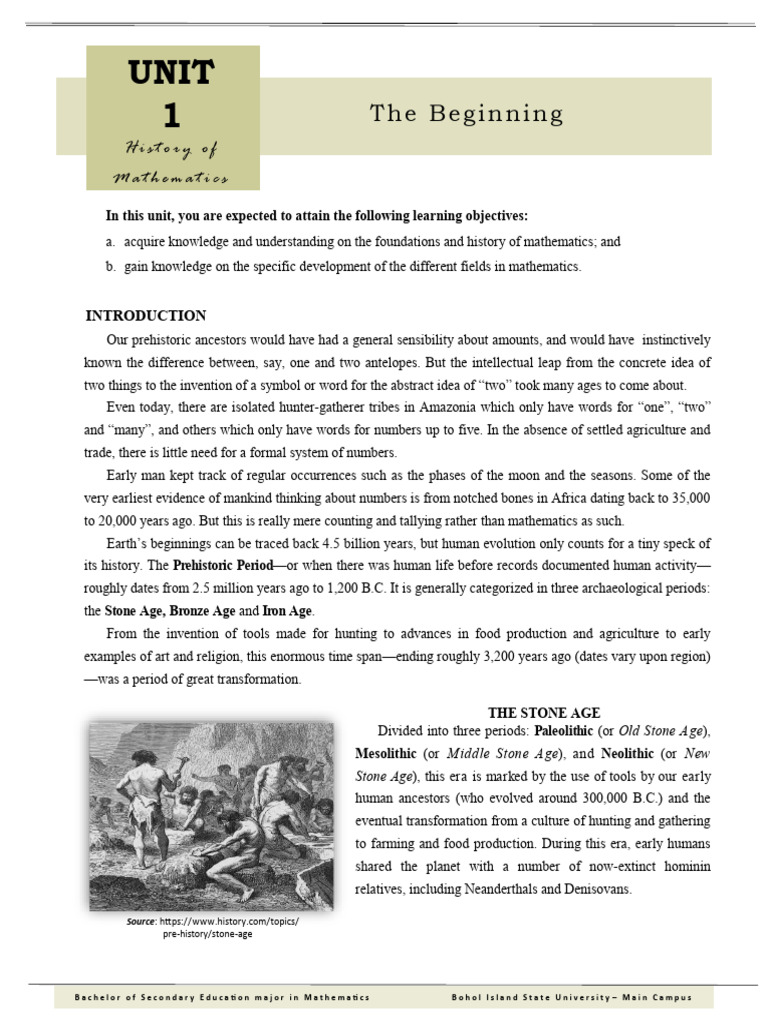 Learning Modules in History of Mathematics | PDF | Numbers | Algebra