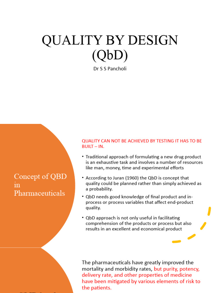 Key Elements of Quality by Design | PDF | Business