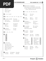 Alice in Wonderland: Answer Keys | PDF | Alice's Adventures In ...