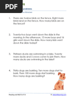 List of Primary Math Tongue Twisters | PDF