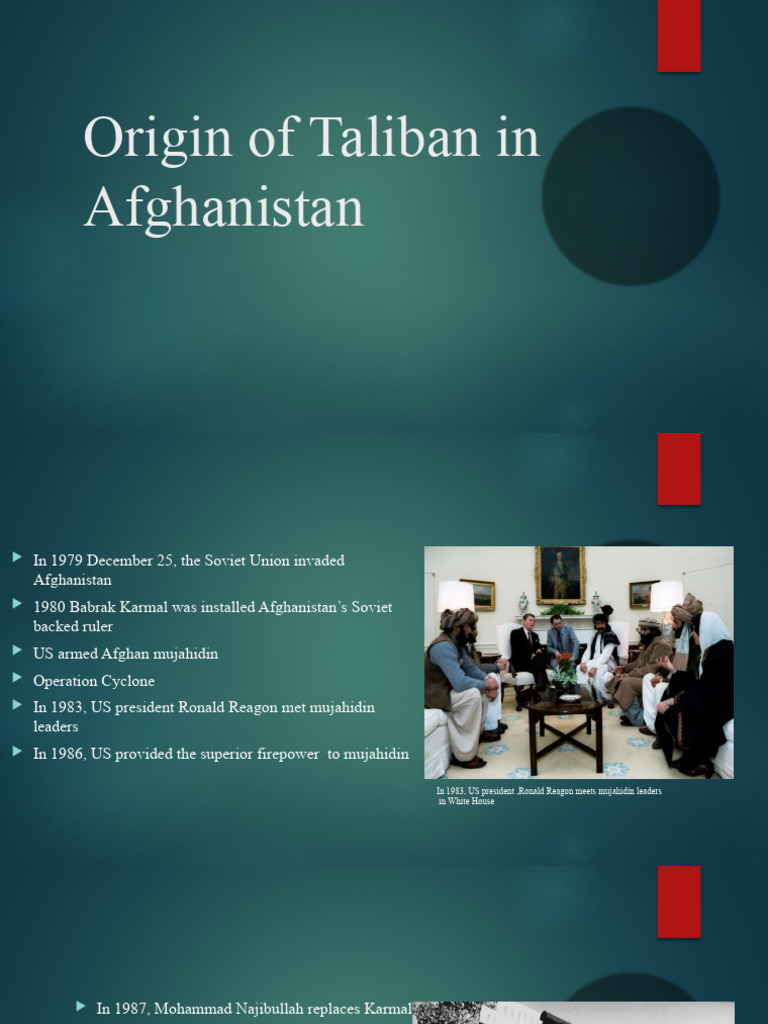 Origins of the Taliban in Afghanistan | PDF