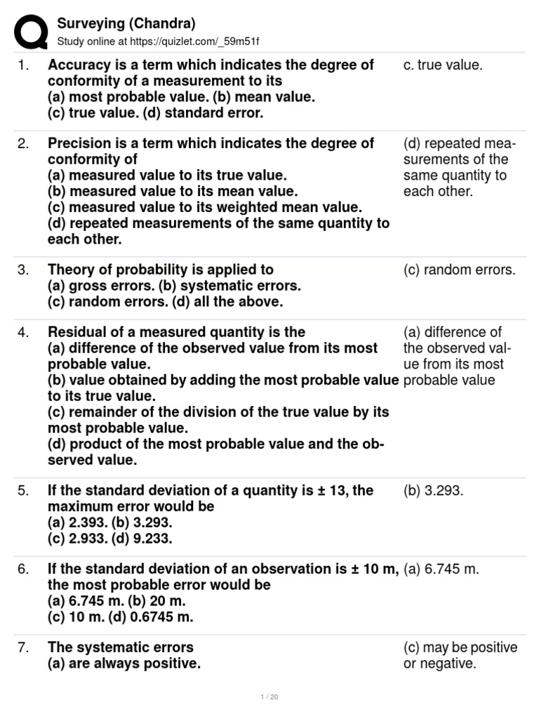 Chandra Surveying | PDF | Errors And Residuals | Observational Error