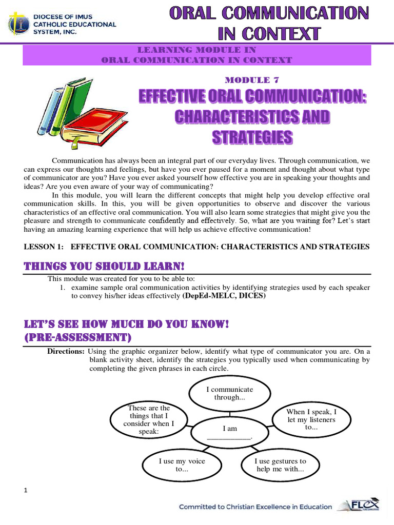 Module 7 | Download Free PDF | Communication | Conversation