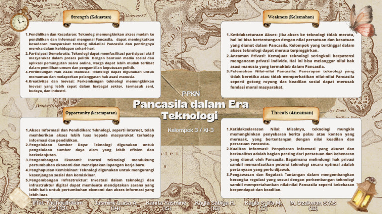 Brown Vintage Geography Mind Map | PDF