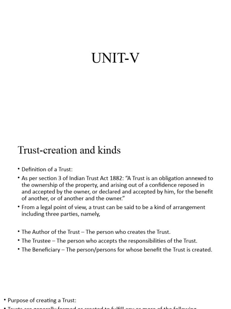 Trust Act | PDF | Trust Law | Trustee