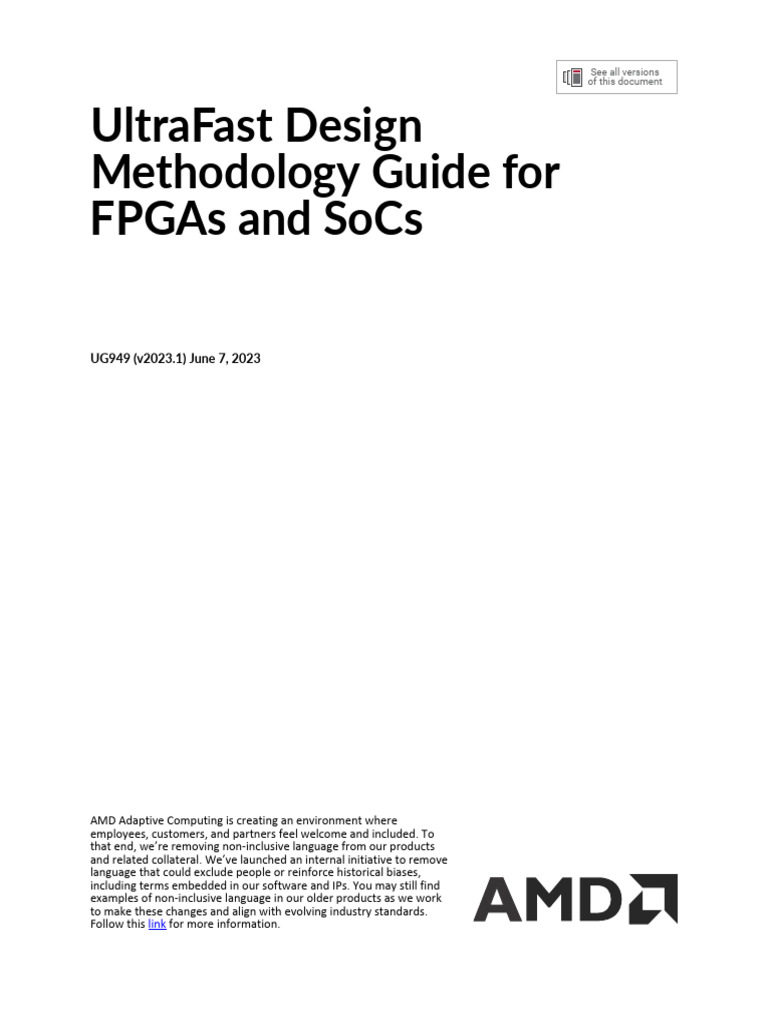 Ug949 Vivado Design Methodology en Us 2023.1 | PDF | Field Programmable Gate Array | System On A ...