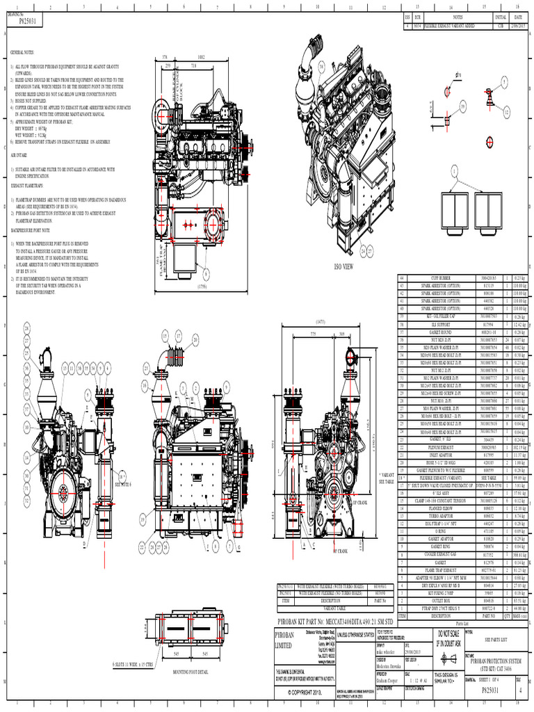 P825031 Pyroban | PDF | Screw | Radiator