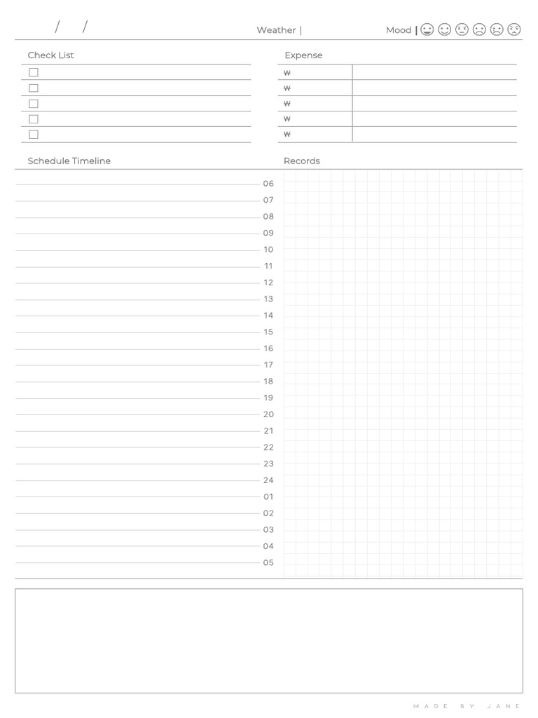 Jane Diary Daily01 Timeline Pdf