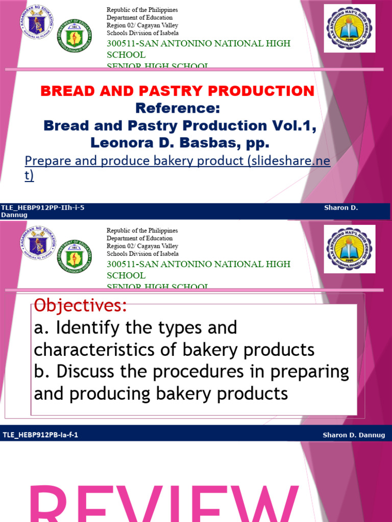 BPP PPT August 23 | Download Free PDF | Breads | Baking
