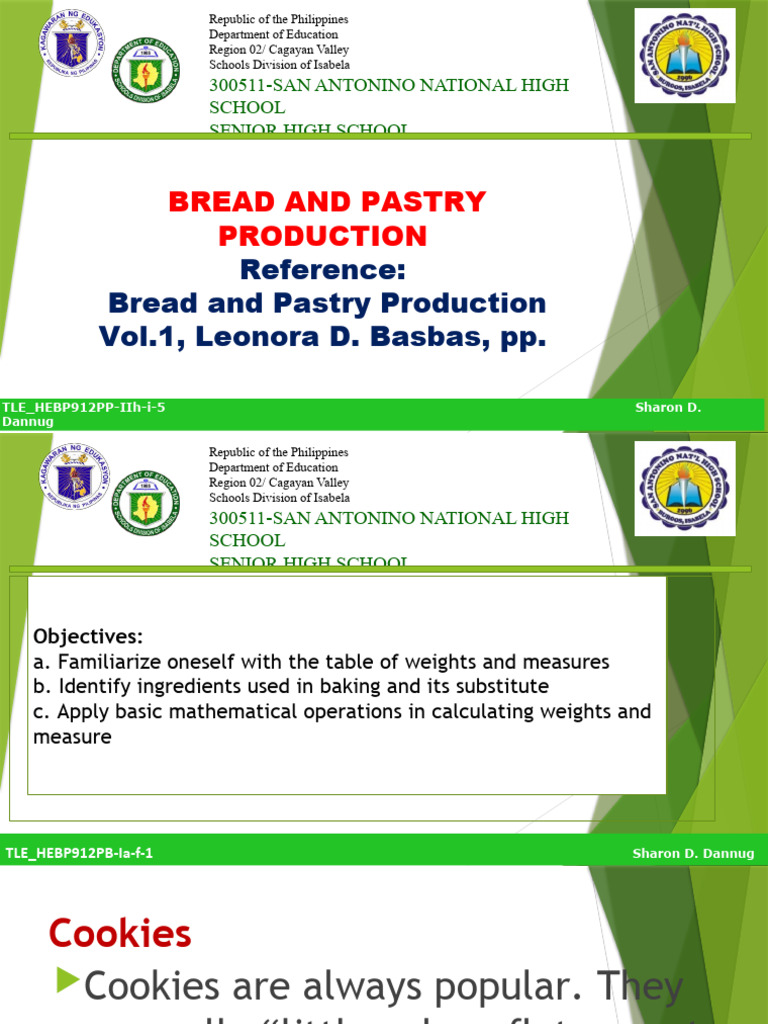 BPP PPT August 24 | PDF | Breads | Dough