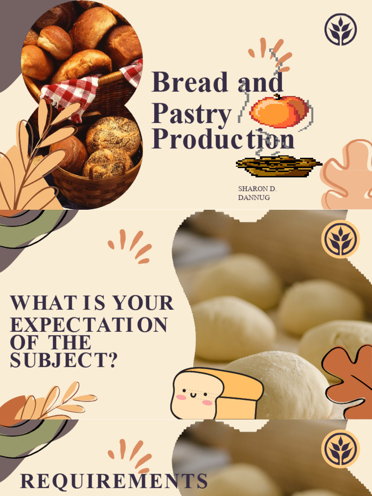 BPP PPT August 22 | PDF | Baking | Cakes