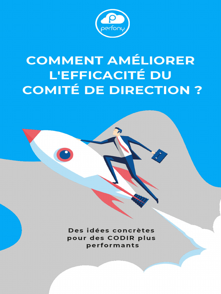 Optimiser l'Efficacité du CODIR | PDF | Business | Direction