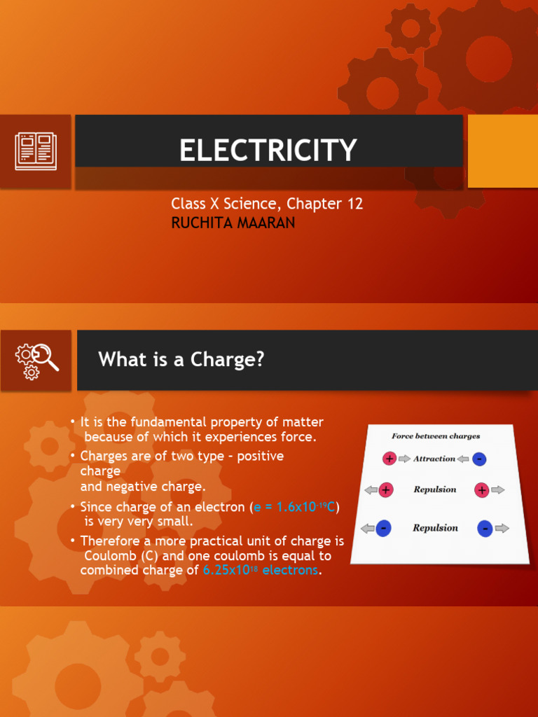 Class X - Electricity PPT Final Modified | PDF | Electrical Resistance ...
