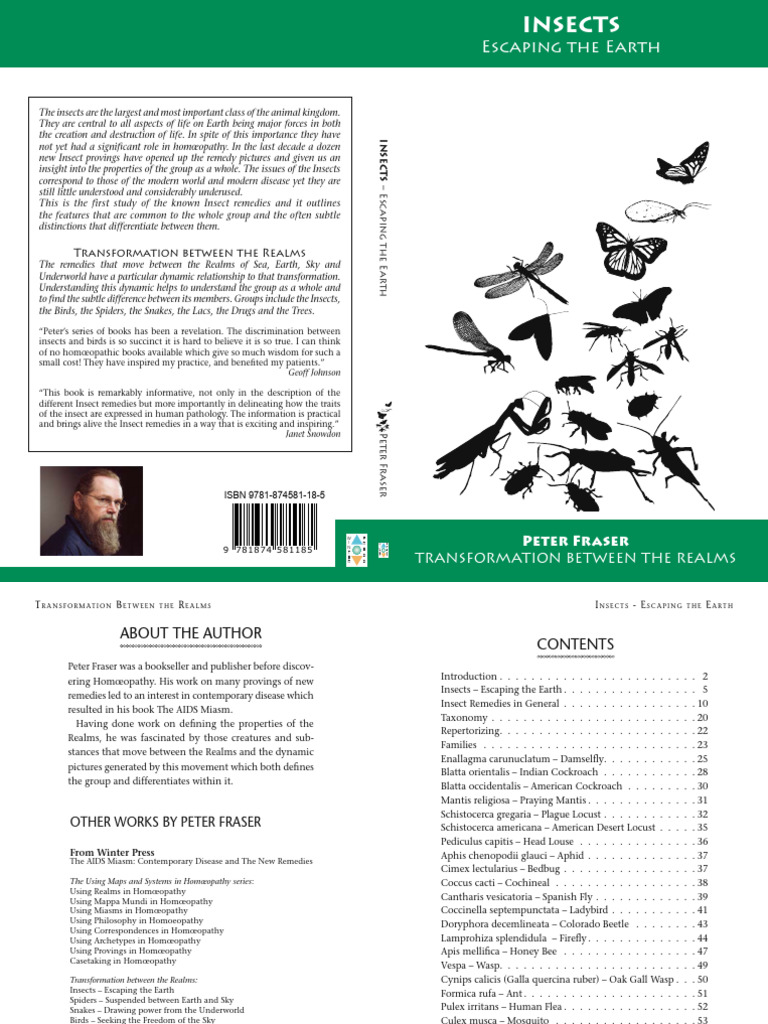 Insects Escaping The Earth by Peter Fraser Reading Extract | PDF | Reproduction | Insects