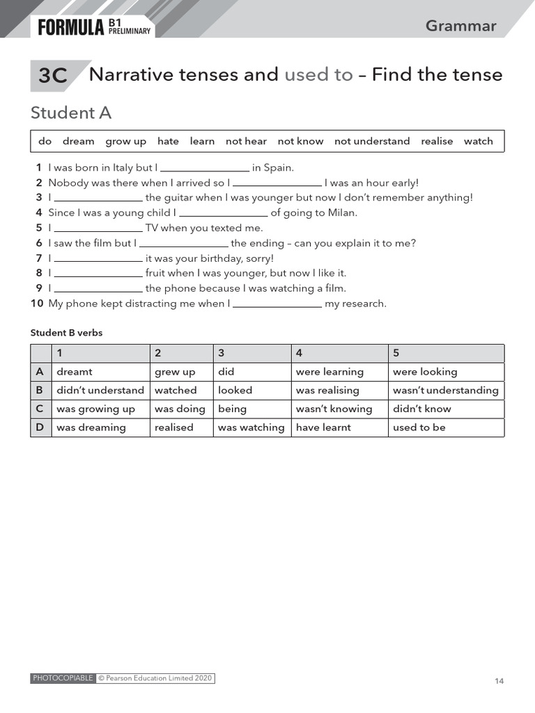 FORM B1 Photocopiables 3C | PDF | Language Mechanics | Languages