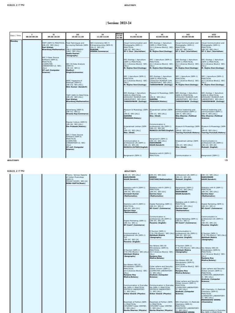 Sec 1 | PDF | Science