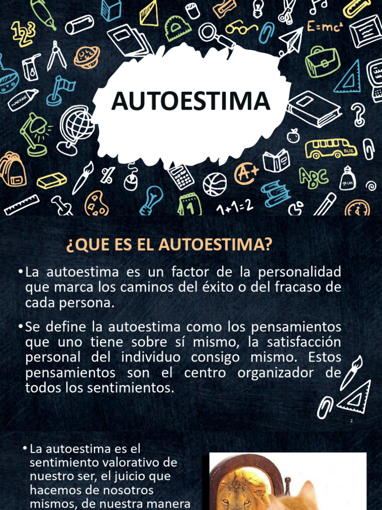 Autoestima | PDF | Autoestima | Cognición