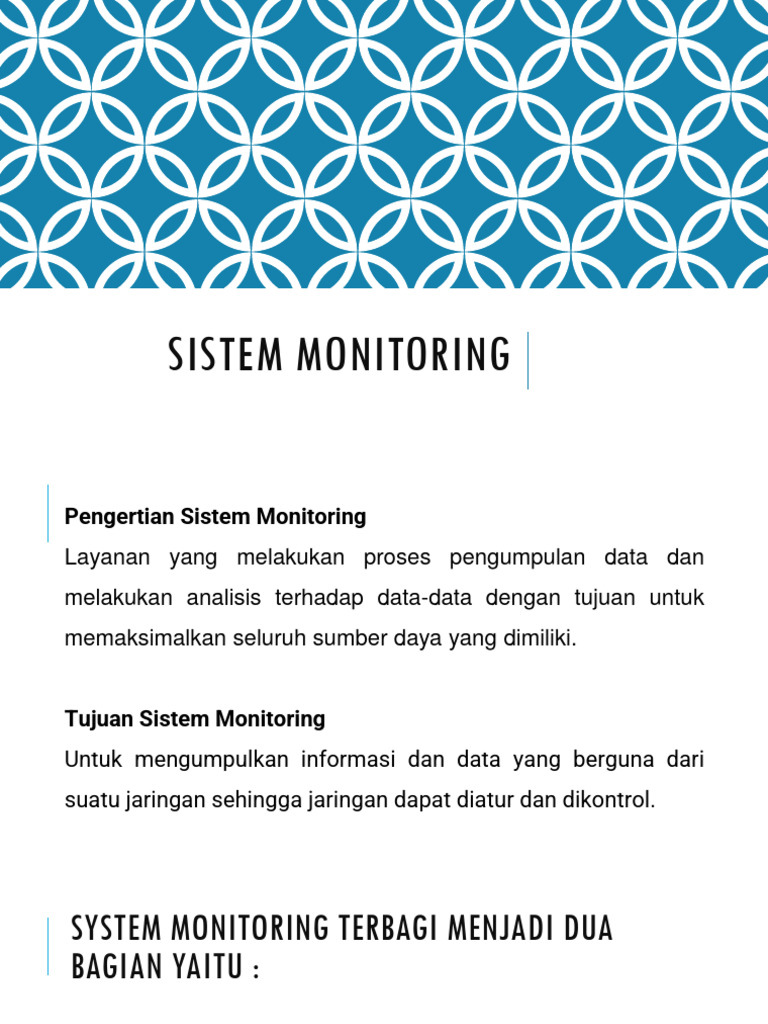 Modul Sistem Monitoring - 1 | PDF