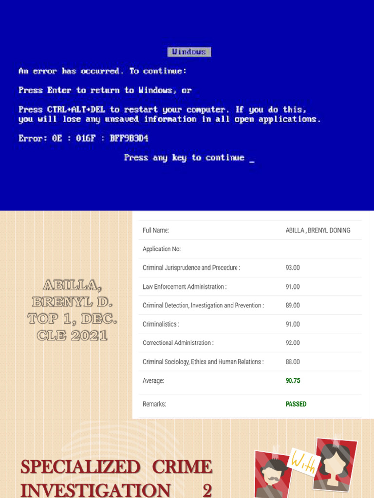 Abillah Special Crime With Interrogation Interview | PDF | Robbery | Cybercrime