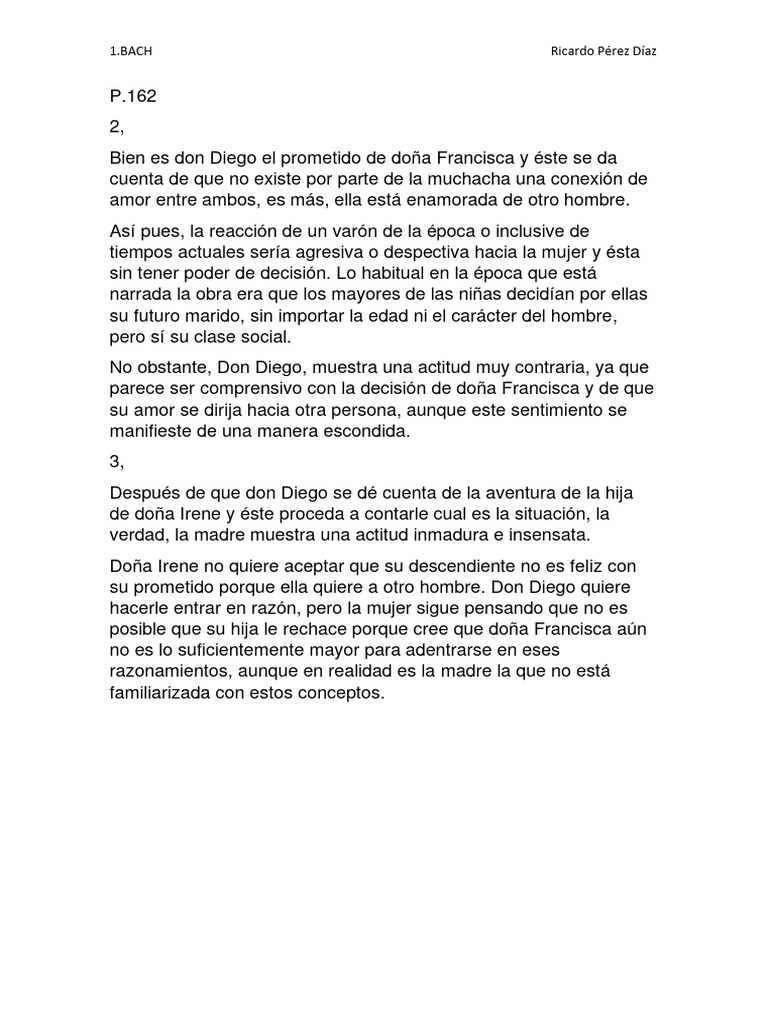 El Sí de Las Niñas | PDF | Amor | Verdad