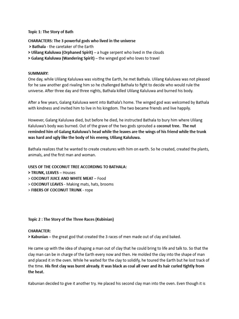 Lit - Stories | PDF | Coconut