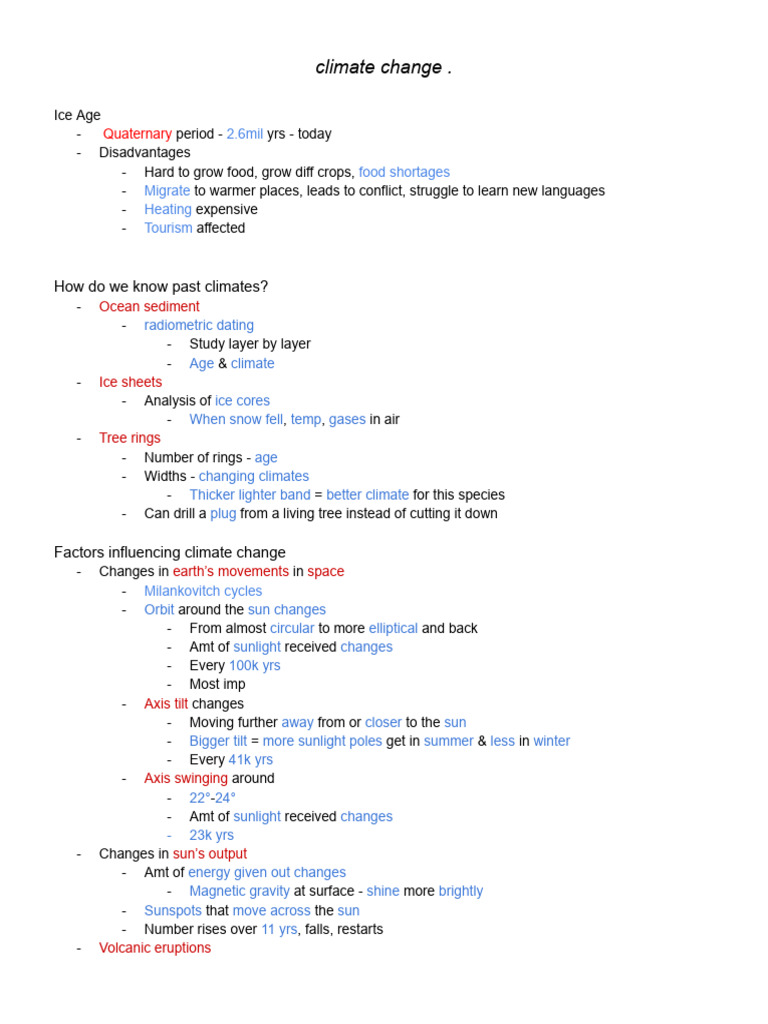 Geography Climate Change | PDF | Climate Change | Greenhouse Gas