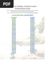 Empire of Storms & Tower of Dawn Guide | PDF