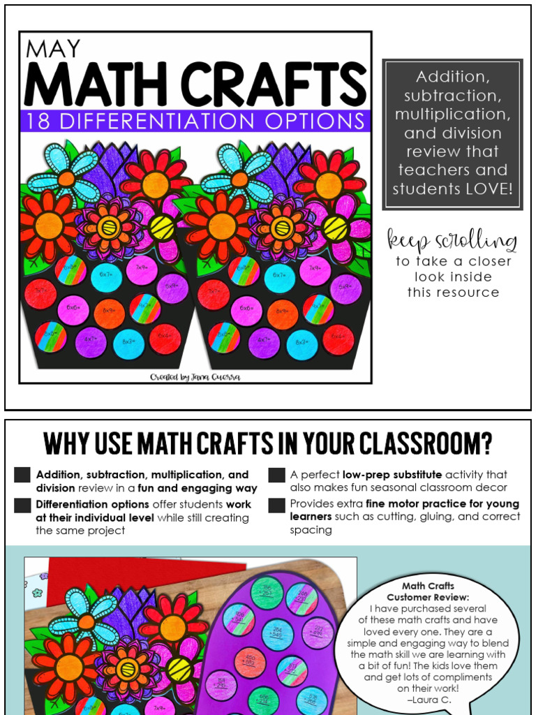 Keep Scrolling: Addition, Subtraction, Multiplication, and Division ...