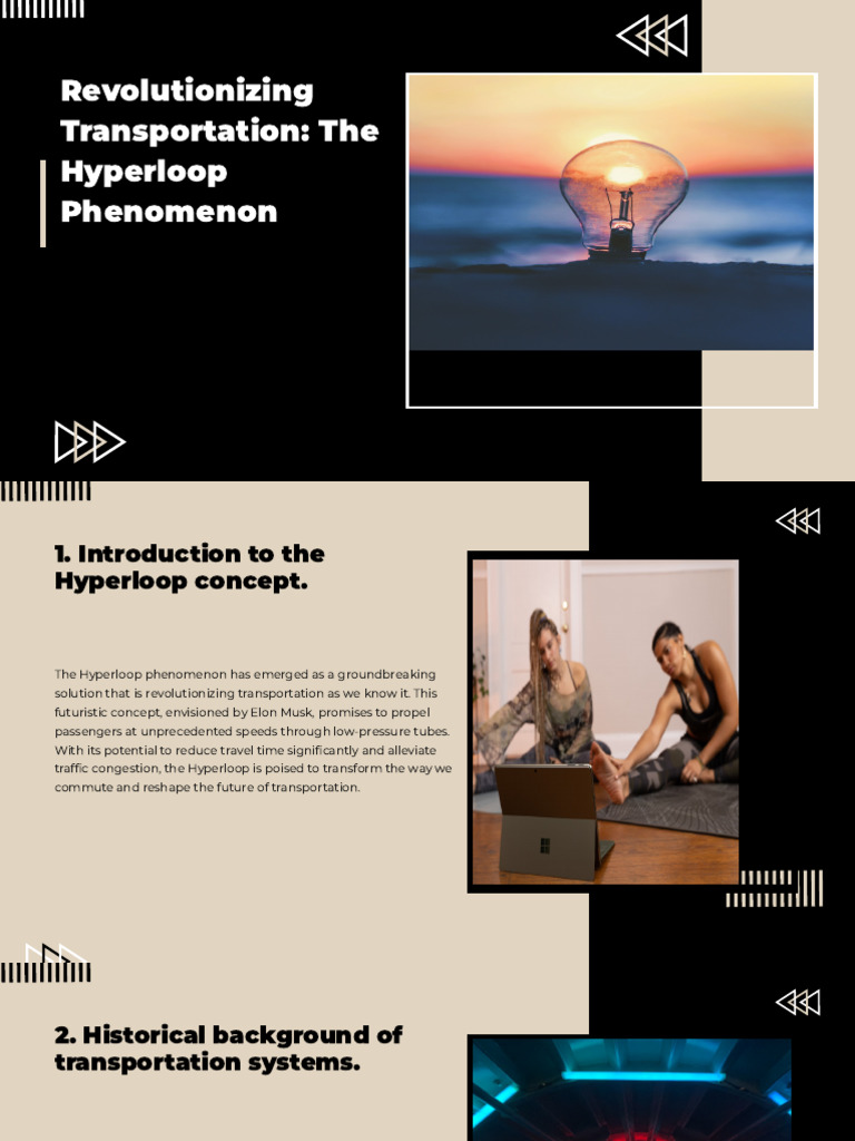 Revolutionizing Transportation The Hyperloop Phenomenon | Download Free ...