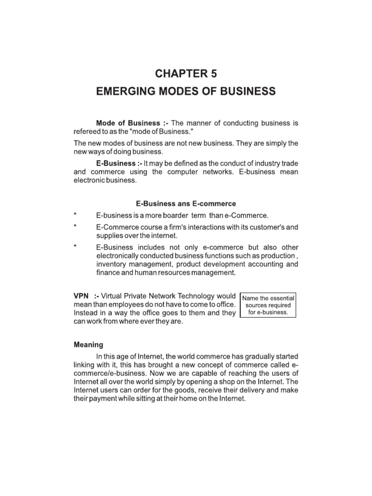 Business Studies Class 11 Study Material Chapter 5 | PDF