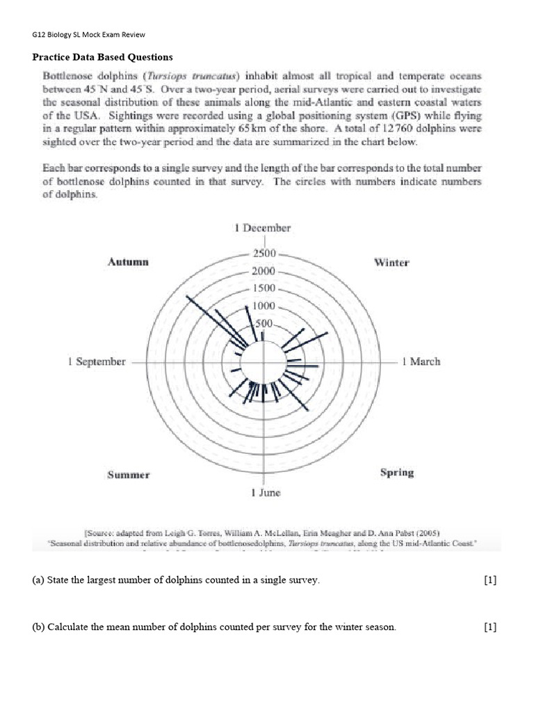 Dolphin DBQ | PDF | Foreign Language Studies | Science & Mathematics