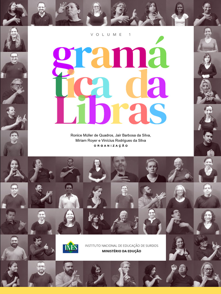 Gramática Da Libras Volume 1 Versão Final Com ISBN | PDF | Linguagem de sinais | Gramática