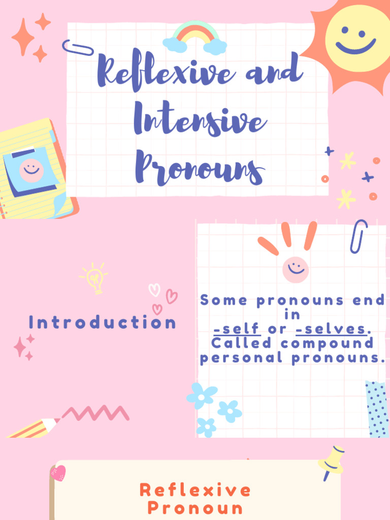 English 10 - Reflexive and Intensive Pronouns | PDF